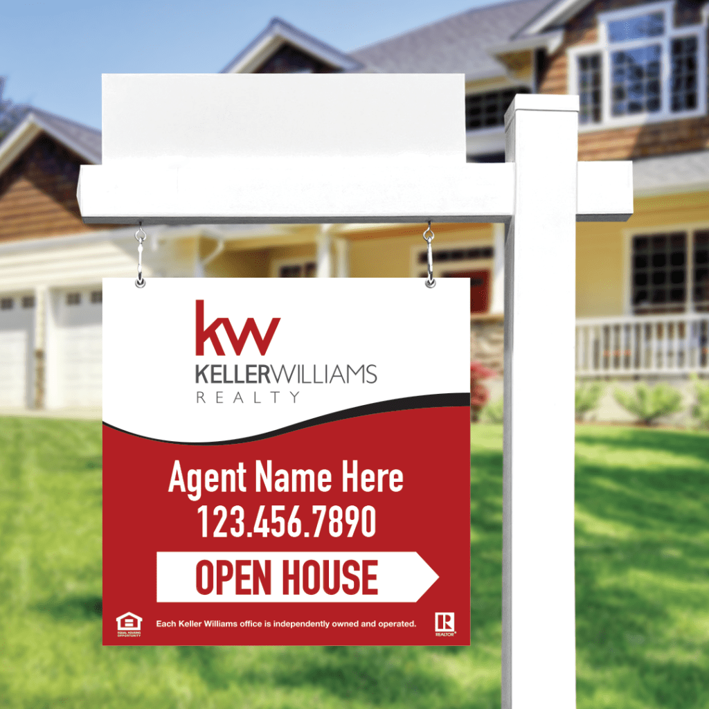 Keller Williams Real Estate Signs Printing – Save 45%