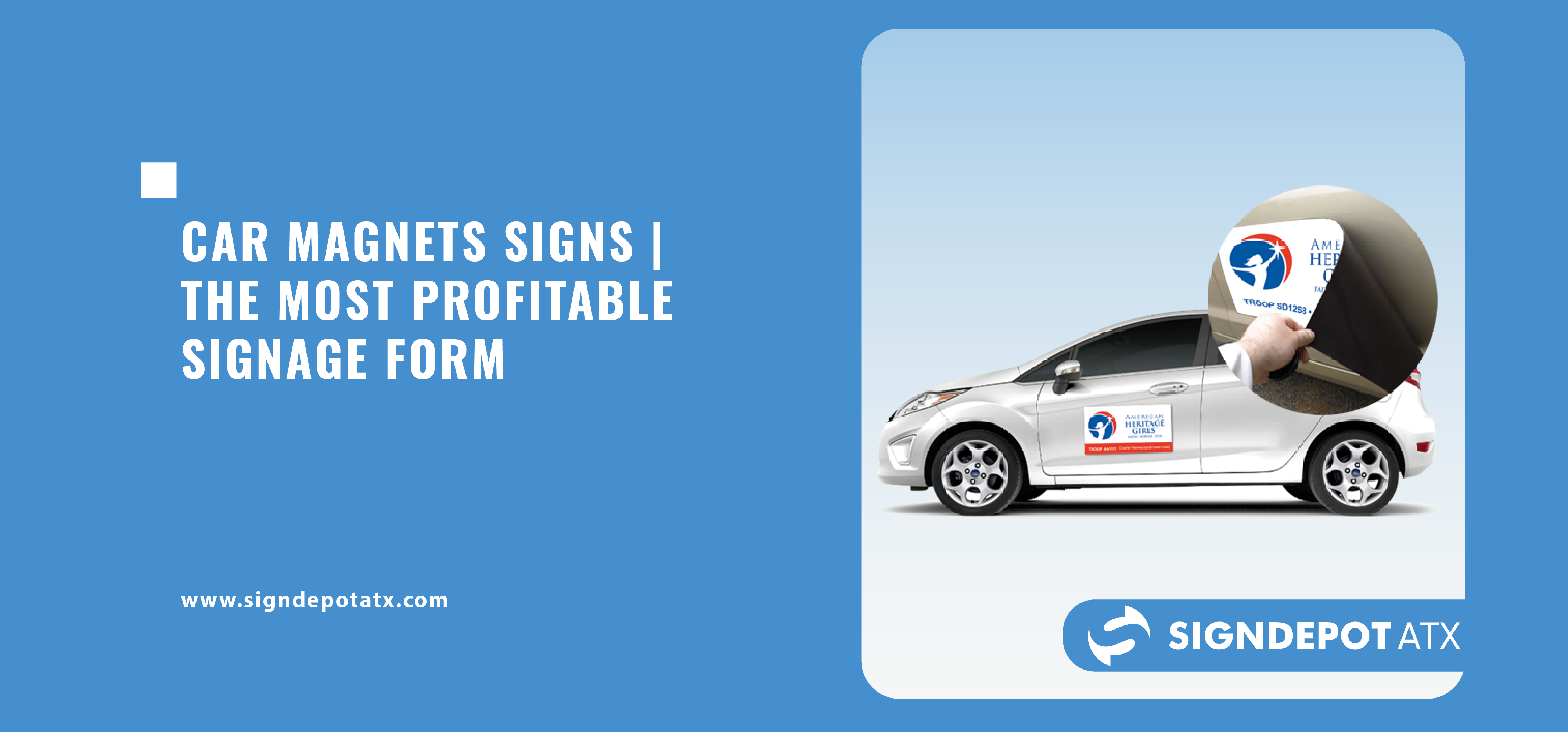 Car Magnets Signs | The Most Profitable Signage Form